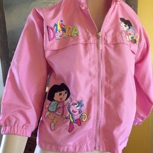 Nickelodeon | Jackets & Coats | Dora The Explorer Pink Jacket ...